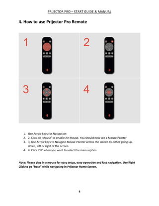Wireless Presentation System | Prijector Pro - User's Manual | PDF | Computer Peripherals ...