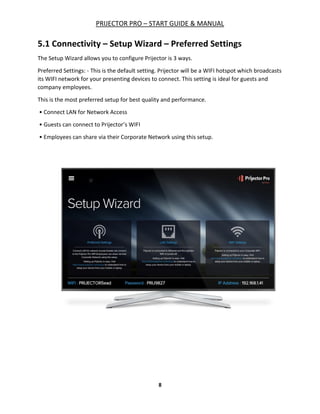 Wireless Presentation System | Prijector Pro - User's Manual | PDF | Computer Peripherals ...