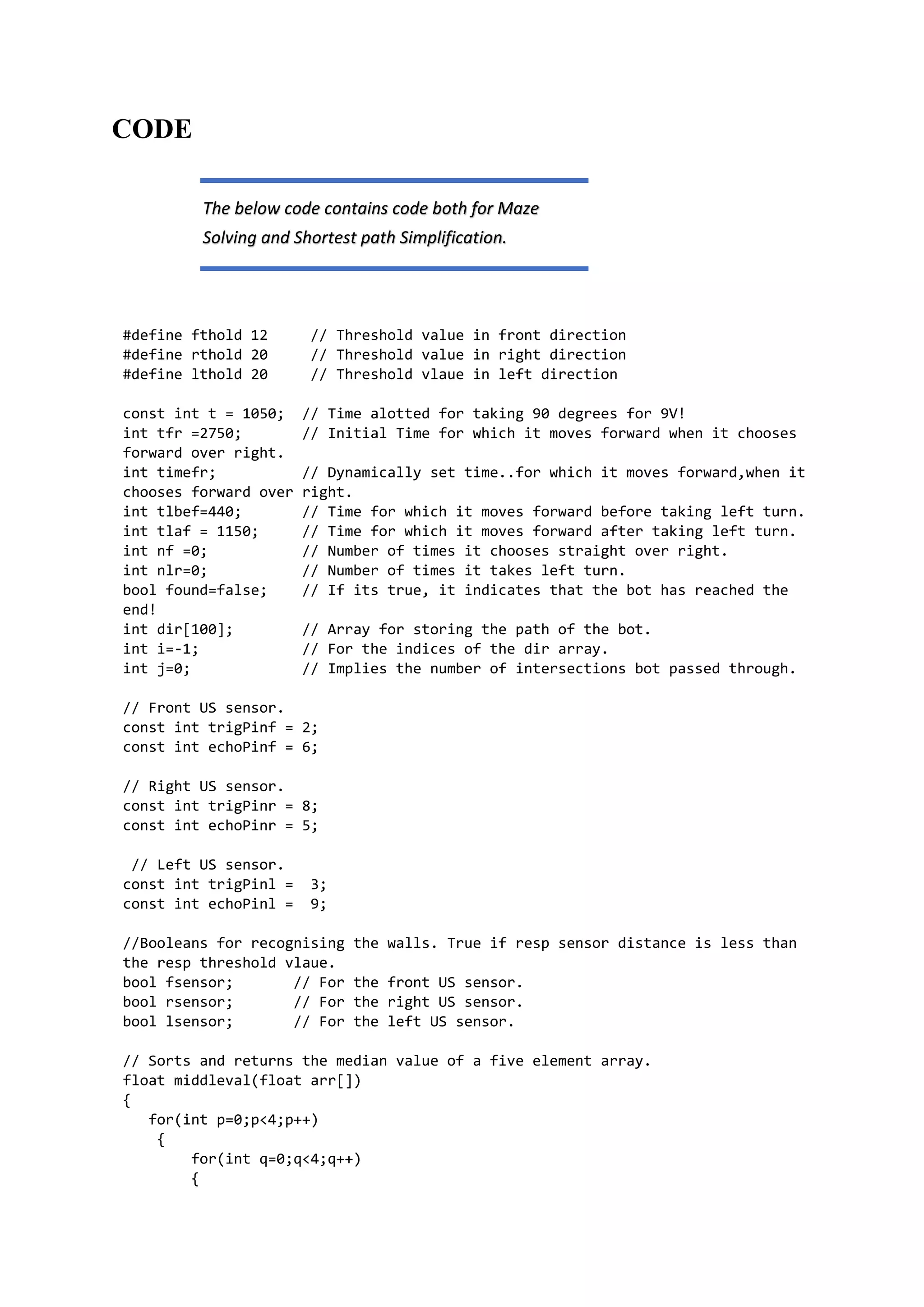 Maze Solver Robot Using Arduino Pdf 