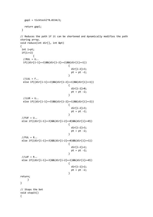 Maze Solver Robot Using Arduino Pdf 