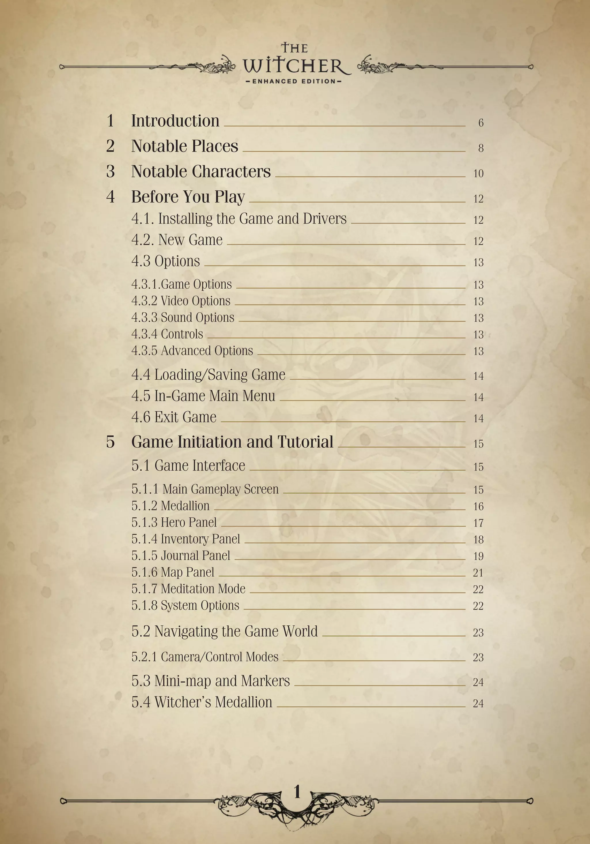 Manual The Witcher | PDF