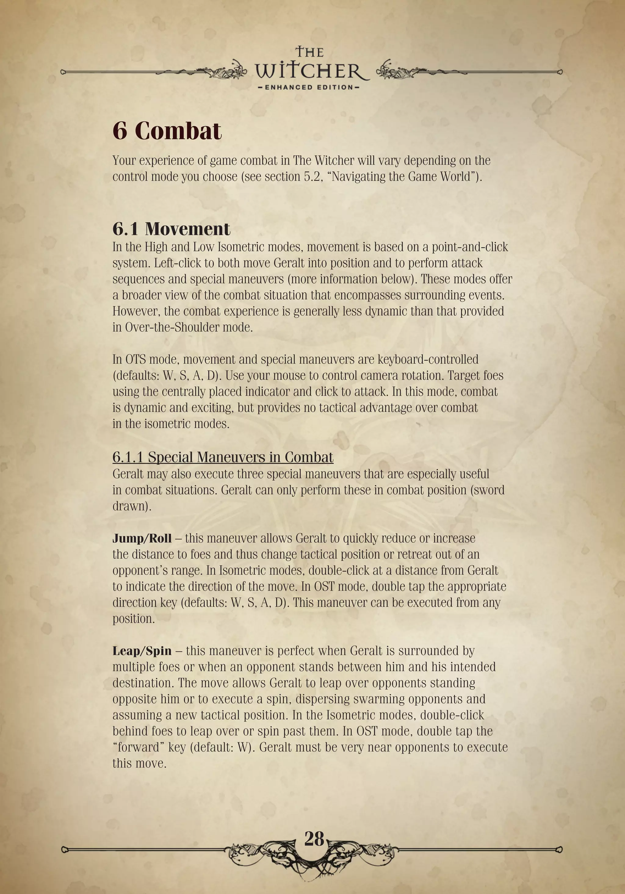 Manual The Witcher | PDF