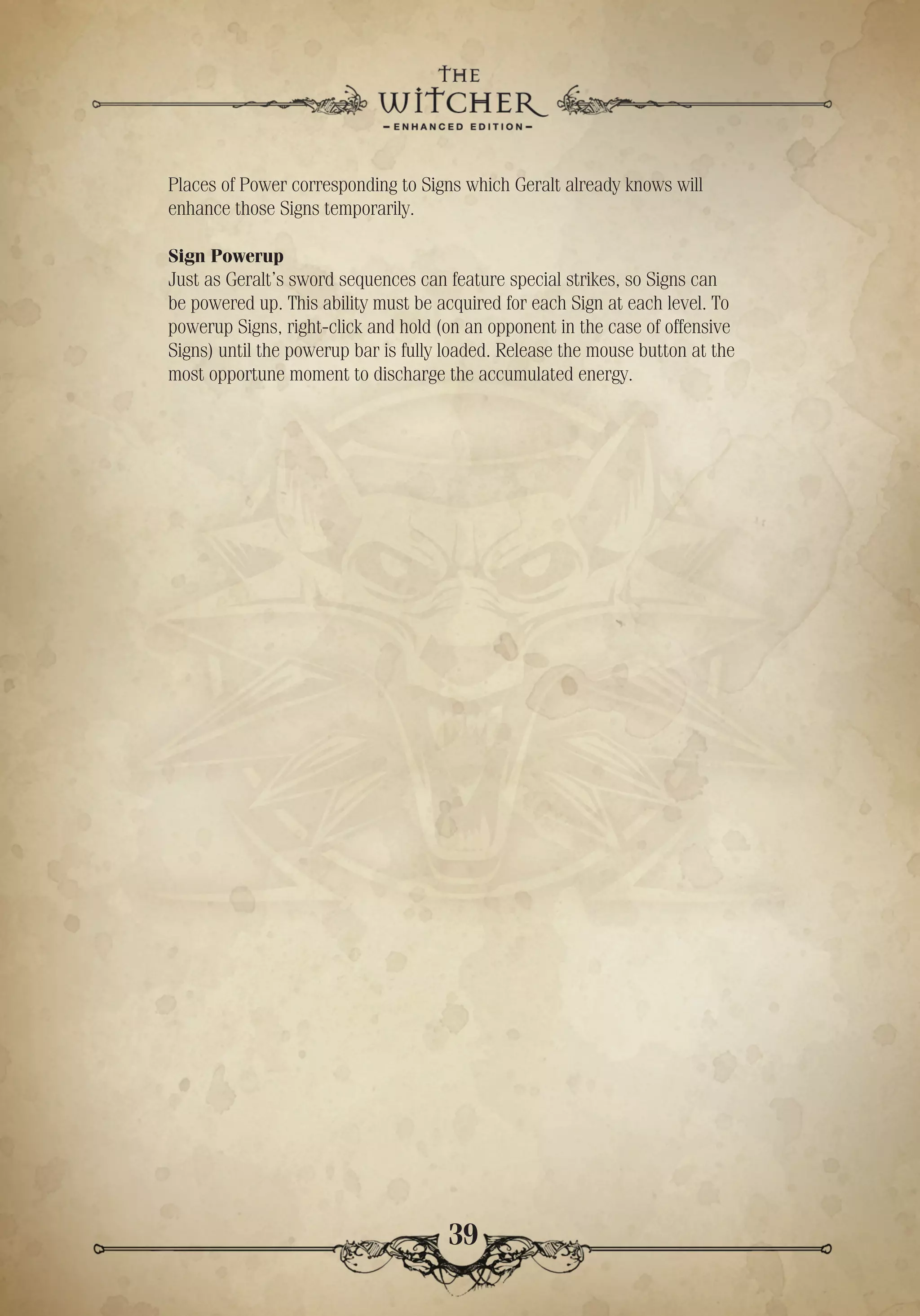 Manual The Witcher | PDF