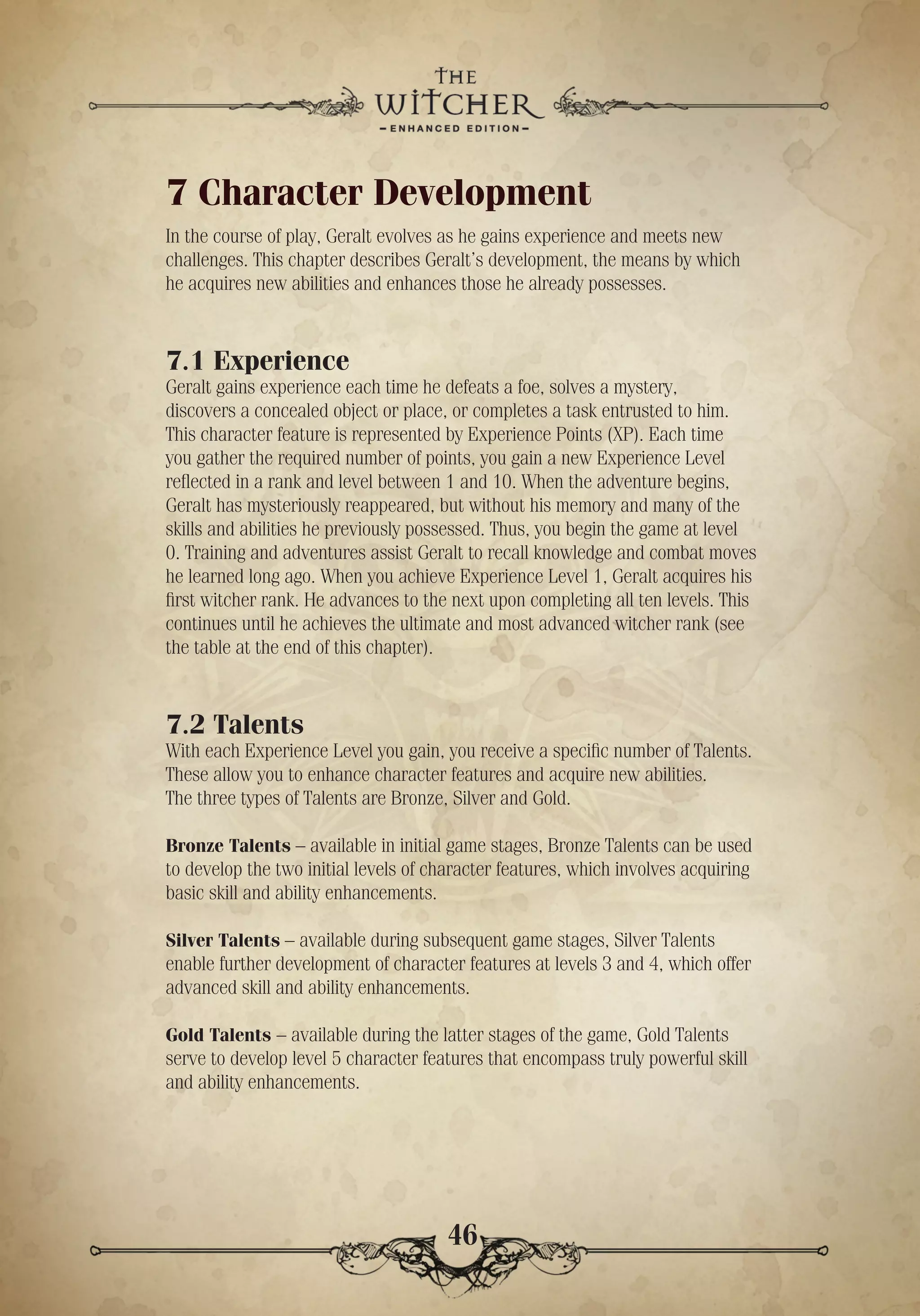 Manual The Witcher | PDF