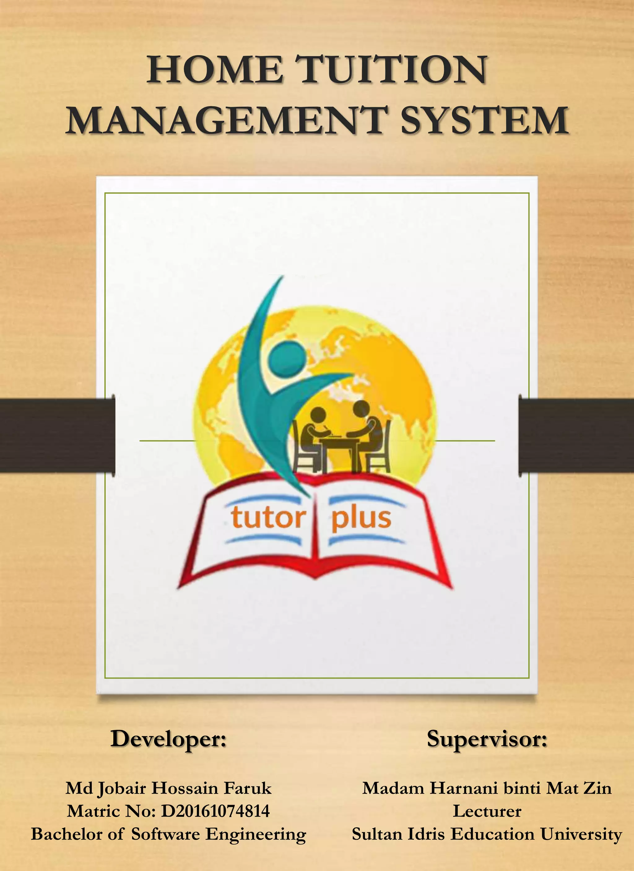Development of HTMS: Home Tuition Management System | PDF