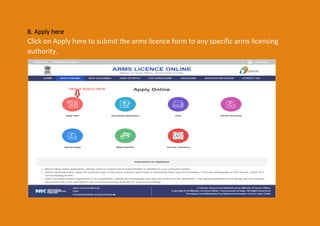 Arms Licence | PDF