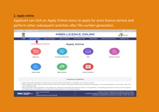 Arms Licence | PDF