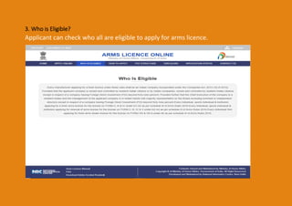 Arms Licence | PDF