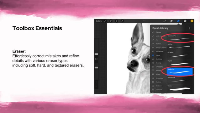 Procreate manual and guide for beginners | PPTX | Graphics Software ...