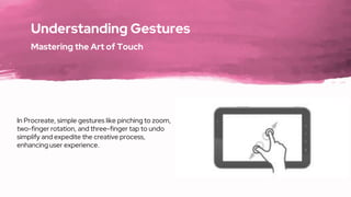 Procreate manual and guide for beginners | PPTX