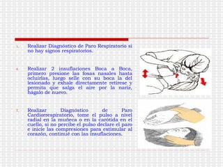 Manual Basíco de Primeros Auxilios para Alumnos | PPT