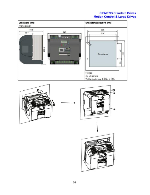 Tài liệu biến tần Siemens Sinamic V20 - Hướng dẫn sử dụng bằng Tiếng ...
