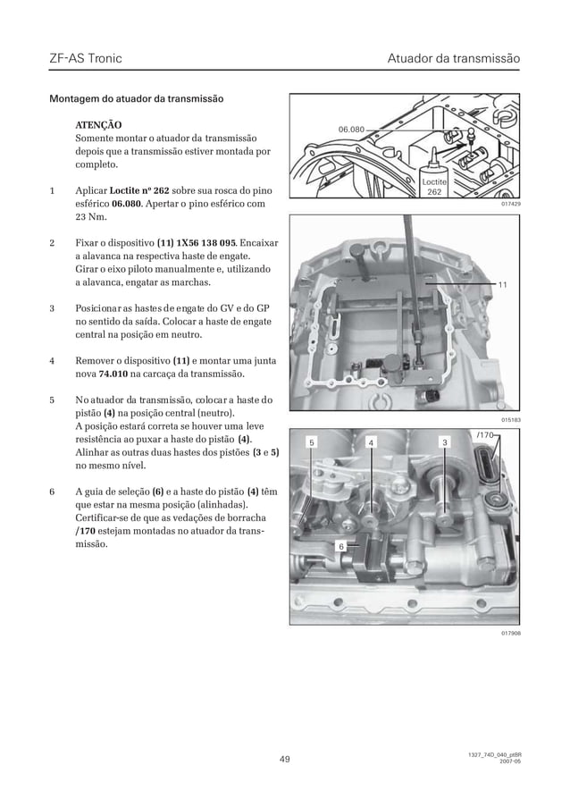 Manual caixa zf astronic | PDF