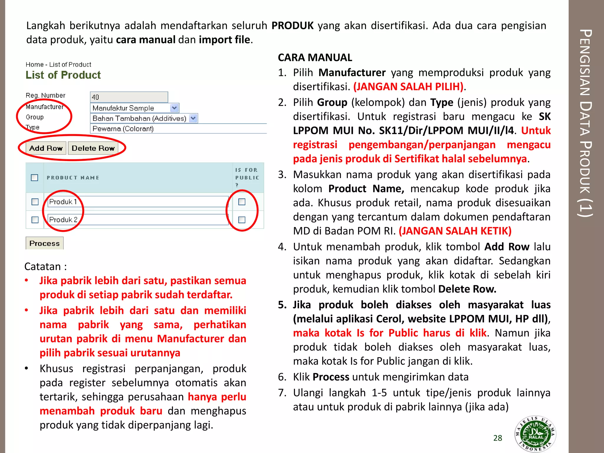 Manual cerol-manufacturing(indonesia)ver1.6 | PDF