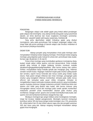 Manual csl-iv 2014-pemeriksaan-neurologik-lainnya | PDF