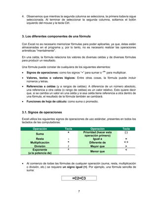 Manual de-excel-para-ninos | DOC