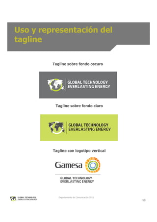 Manual de identidad corporativa Gamesa | PDF