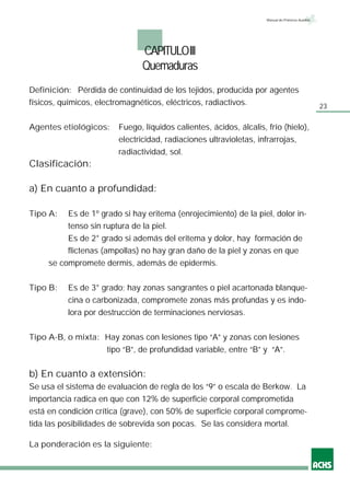 Manual de primeros auxilios | PDF