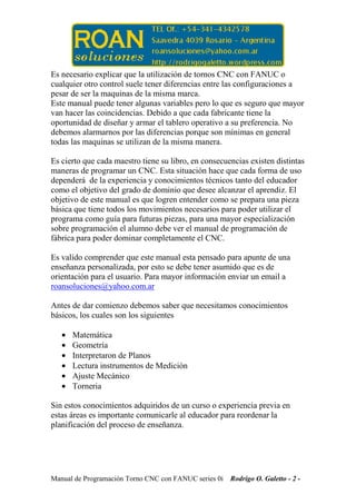 Manual de-programacion-torno-cnc-con-fanuc-series-0i | PDF