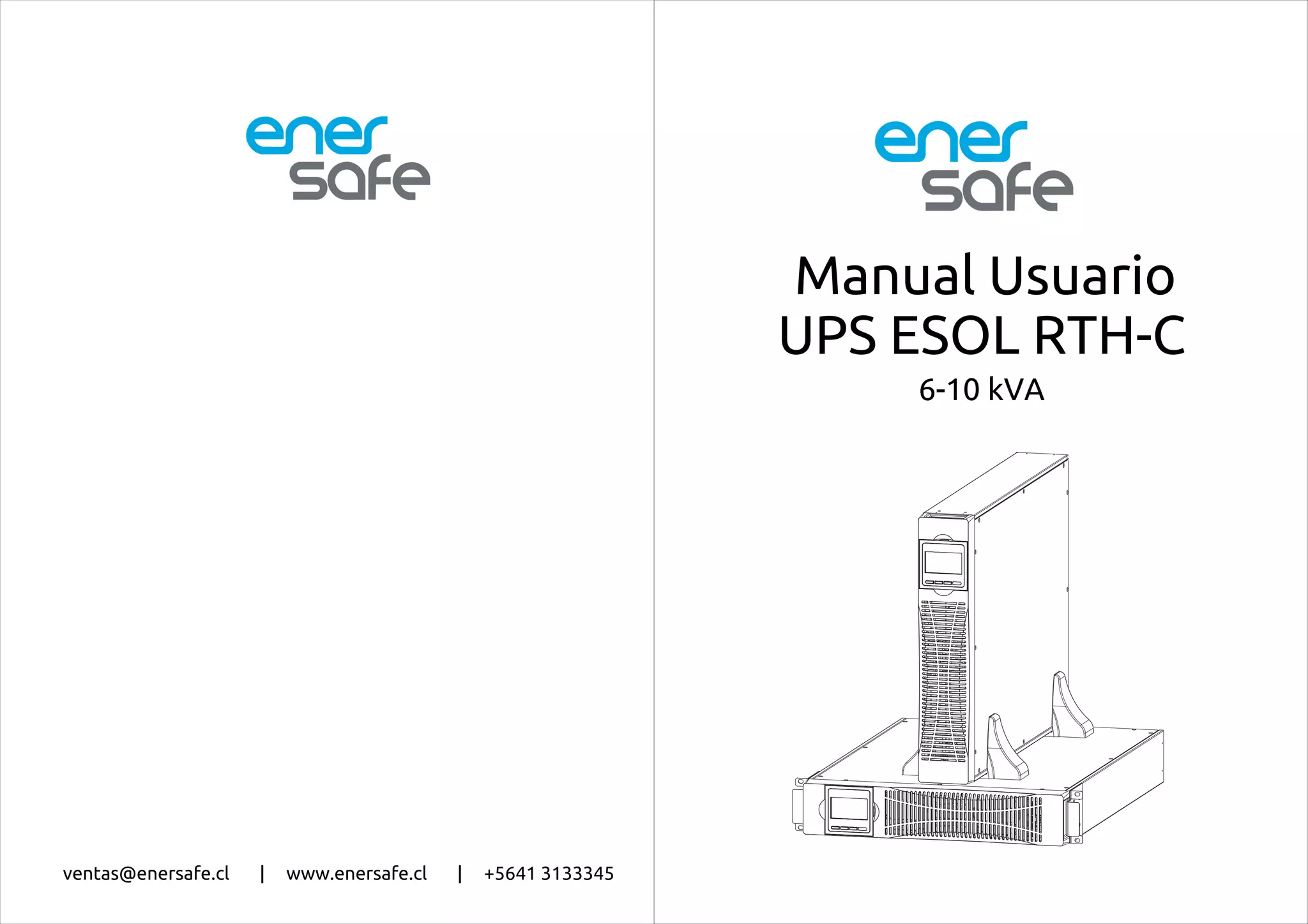 manual-de-Usuario-UPS-ENERSAFE-ESOL-RTH-C-6-10KVA.pdf | Technology & Computing