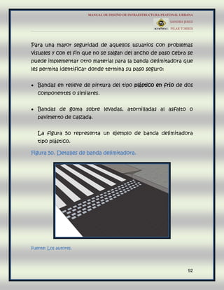 Manual diseno-infraestructura-peatonal-urbana | PDF
