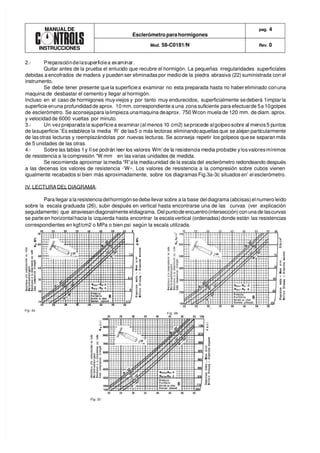 Manual esclerometro | PDF