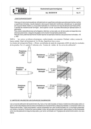 Manual esclerometro | PDF