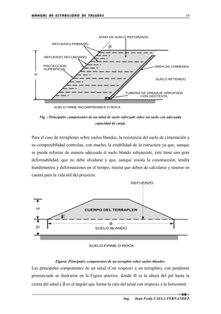 Manual estabilidad de taludes | DOC