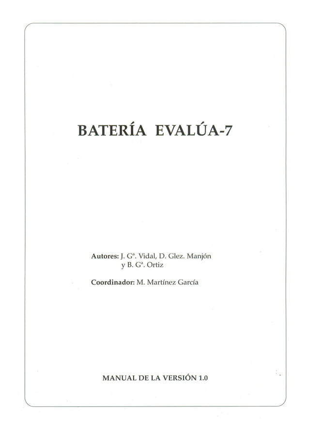 Manual evalua-7 | PDF