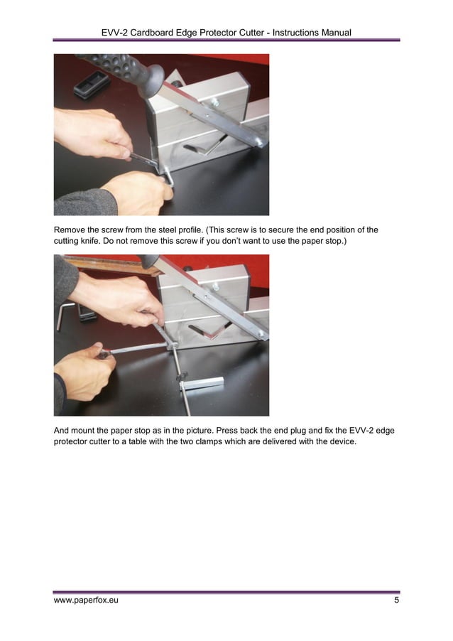 Paper edge protector | PDF
