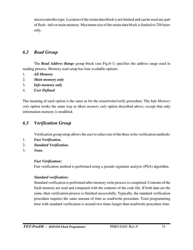 Manual fet-pro430 | PDF