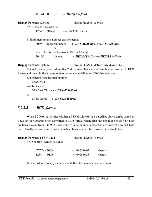 Manual fet-pro430 | PDF