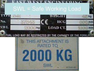 Manual Handling And Load Slinging | PPT