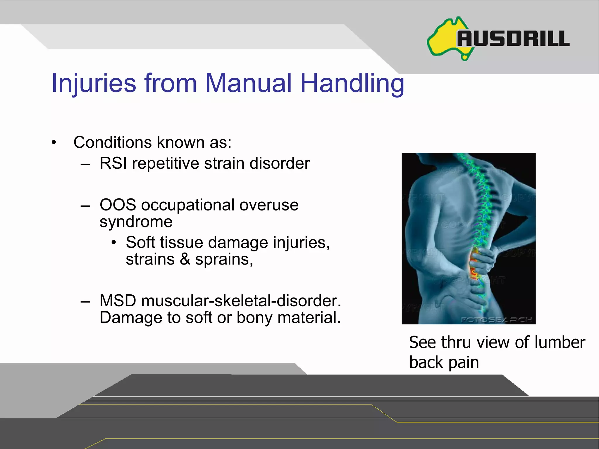 Manual Handling Ppt | PPT