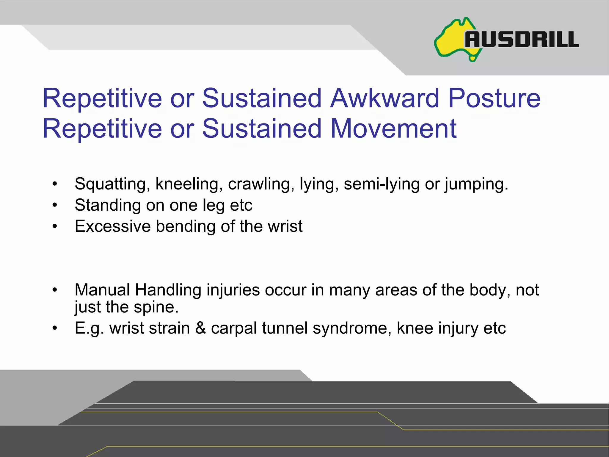 Manual Handling Ppt | PPT