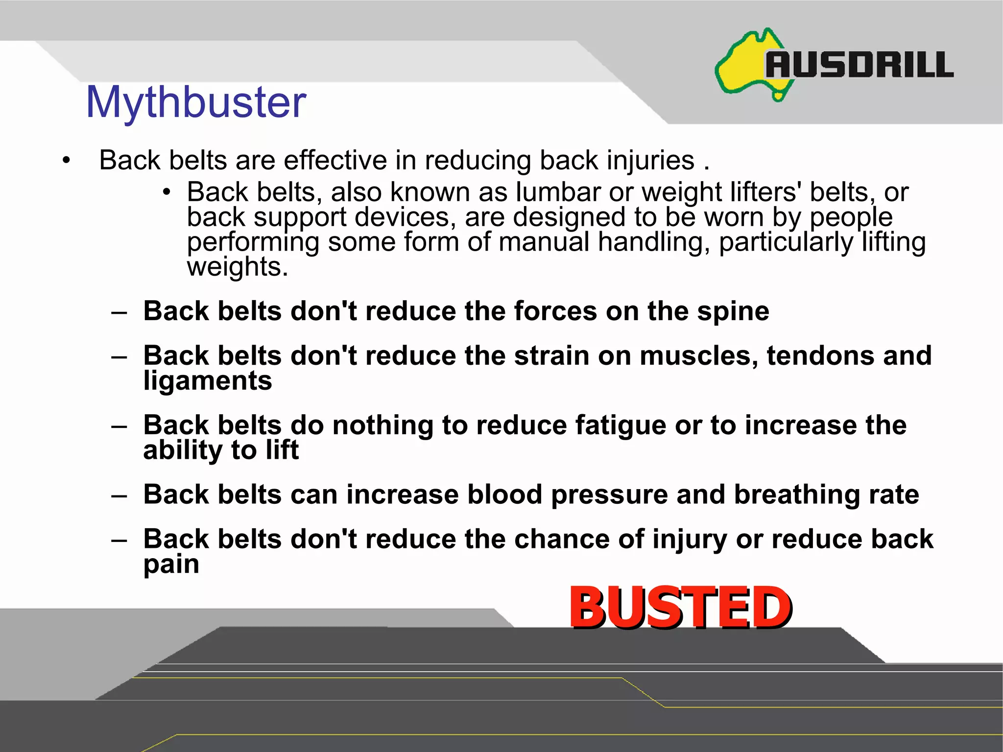 Manual Handling Ppt | PPT