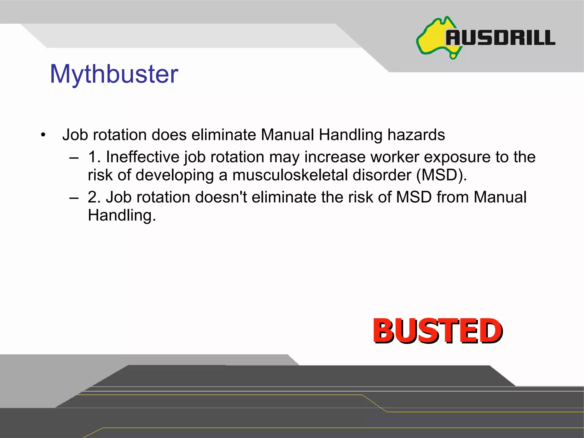 Manual Handling Ppt | PPT