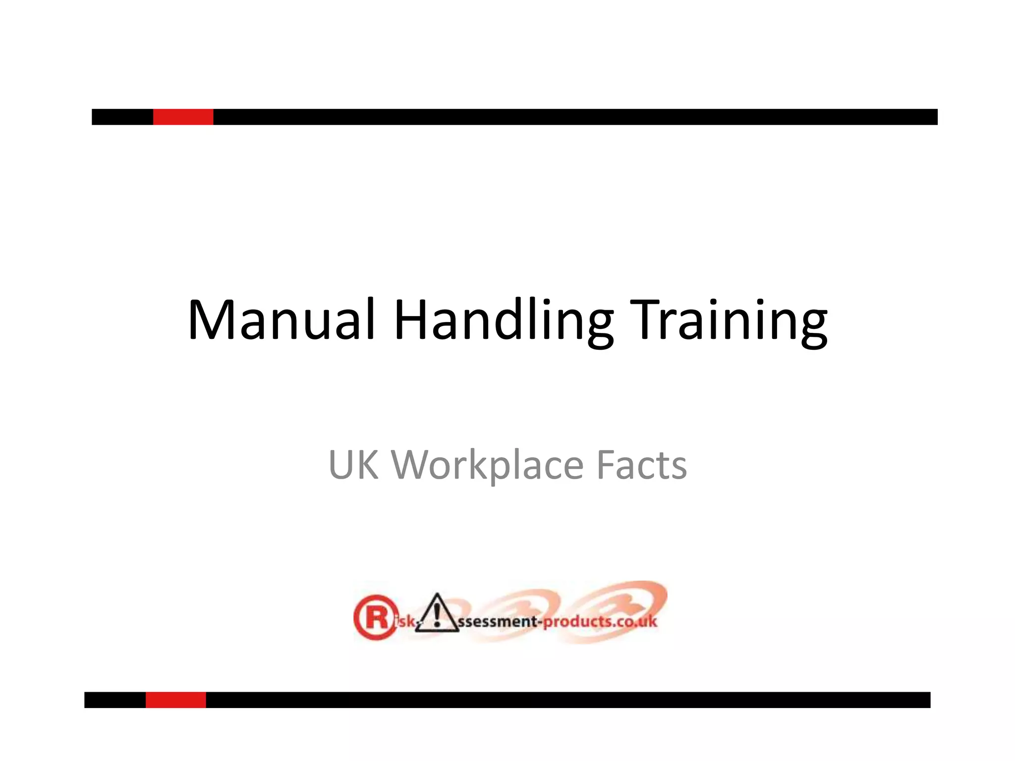 Manual Handling Training powerpoint presentation | PPTX