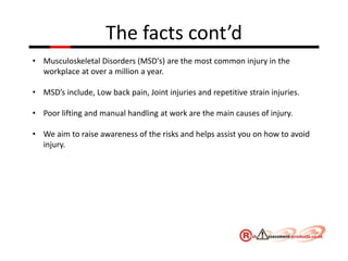 Manual Handling Training powerpoint presentation | PPTX