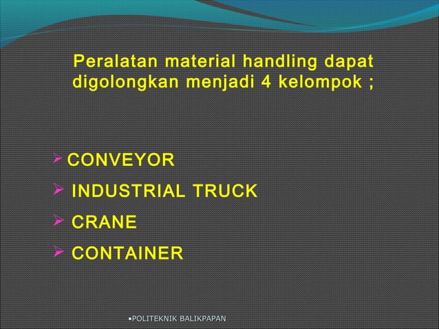 Manual handling K3 | PPT
