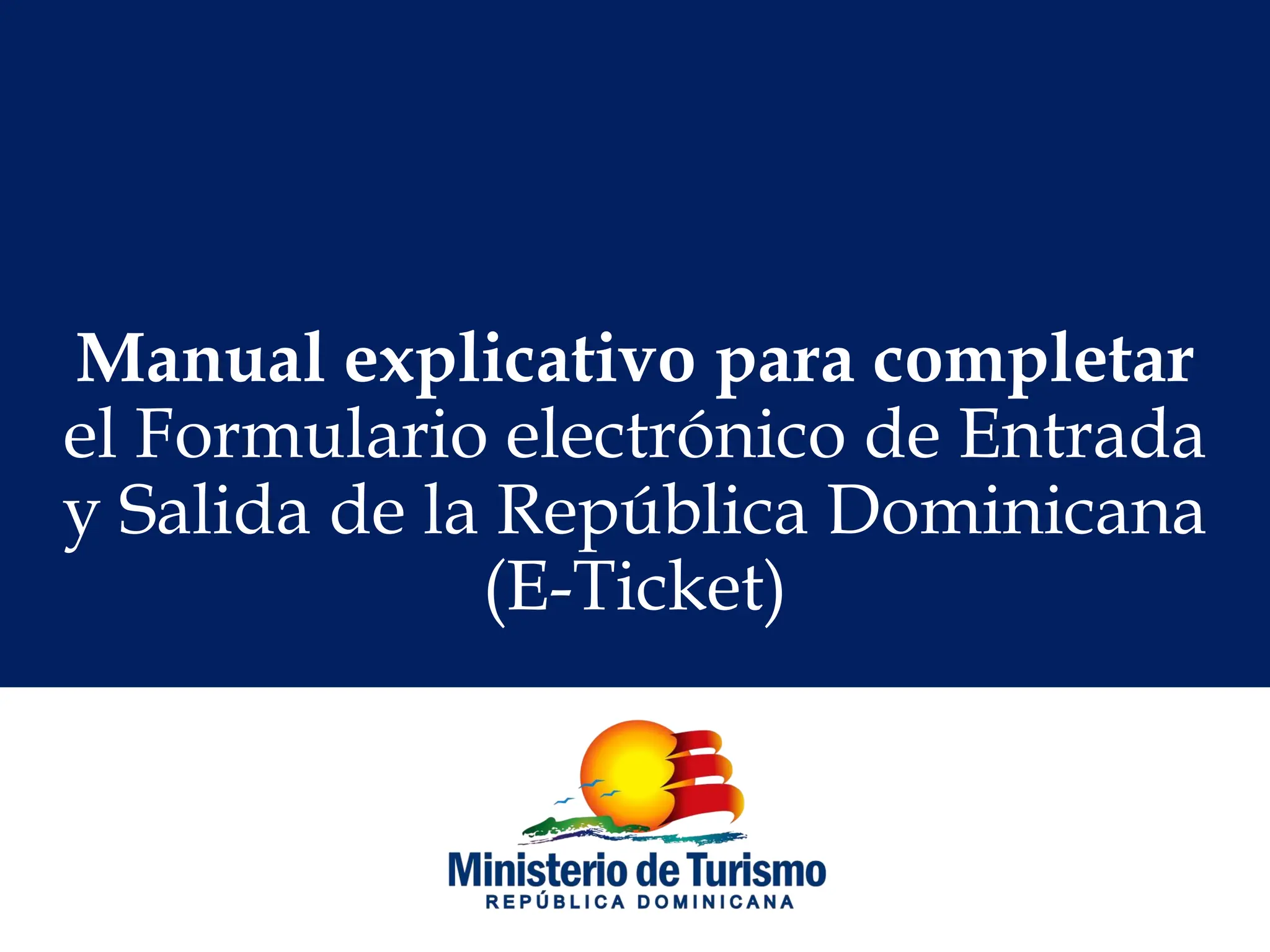 Manual 1234 entrada de rep dominicana prechequeo | PDF