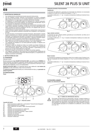 Manual instrucciones caldera de gasoil silent 28 plus si unit | PDF