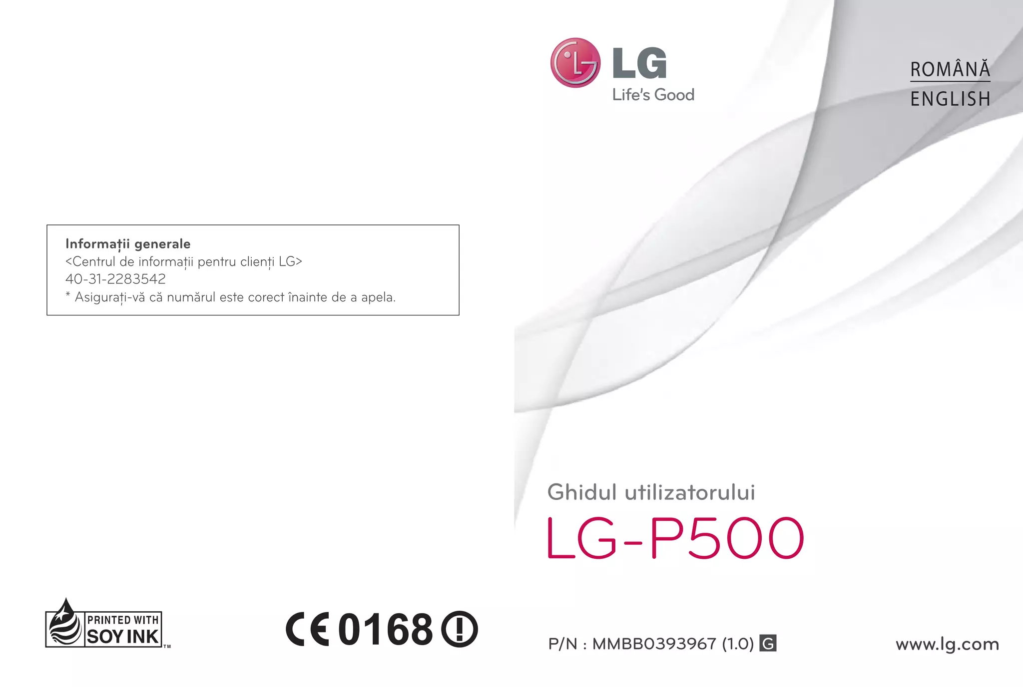Manual instructiuni-lg-p500-optimus-one-silver | PDF