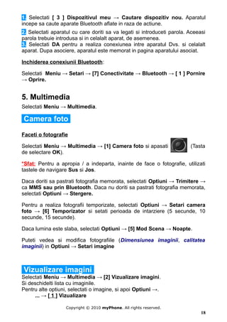 Manual instructiuni-myphone-6680-share | PDF