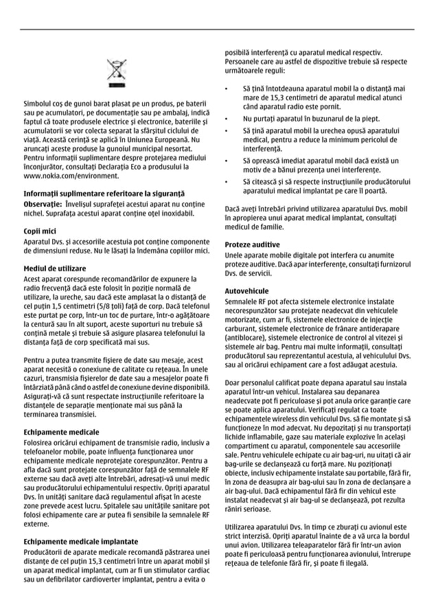 Manual instructiuni-nokia-6303i-classic-gold | PDF