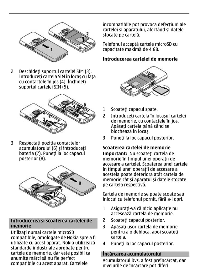 Manual instructiuni-nokia-6303i-classic-gold | PDF