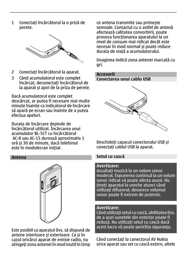 Manual instructiuni-nokia-6303i-classic-gold | PDF