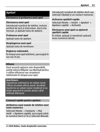 Manual instructiuni-nokia-c3-lime-green | PDF