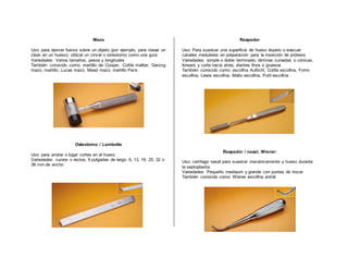 Manual de Instrumental Quirúrgico | DOCX | Ear, Nose and Throat ...