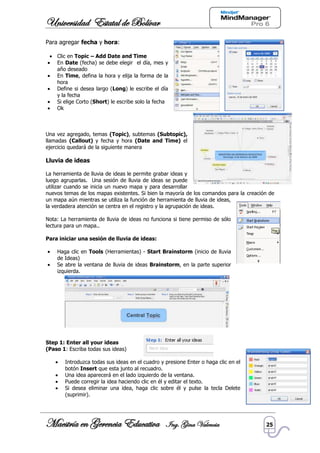 Manual Mindjet Mindmanager6 | PDF